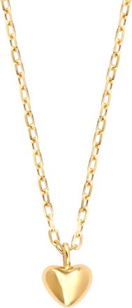 Edenly Amalia Herz Halskette - 9-karätiges Gelbgold (375/1000)