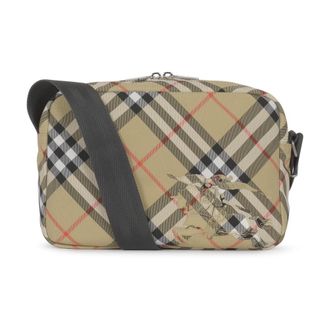 Burberry Homme, Sacs, Beige, Taille: ONE Size Sac Bandouli&egrave;re Style Essentiel