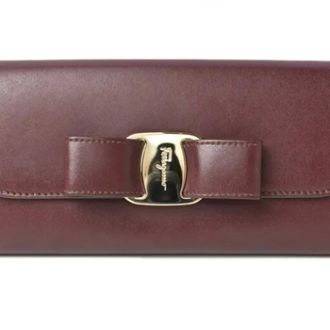 Ferragamo Pre-owned Cuir petite-maroquinerie - Femme - Pre-owned - Brun - Taille: ONE Size