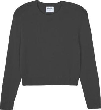Kujten Kujten, Femme, Pulls, Noir, Taille: 38 FR Caroline Round-neck Knit