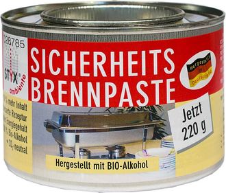 Styx Sicherheits-Brennpaste, 220g Dose