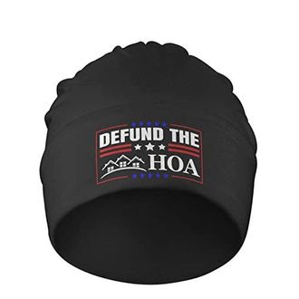 Generic Homme Femme Bonnets De Ski D&eacute;manteler LAssociation De Copropri&eacute;taires (Une Blague) Hiver Chapeaux Doux Bonnet &Agrave; Revers Chaud Bonnet dhiver pour Quotid