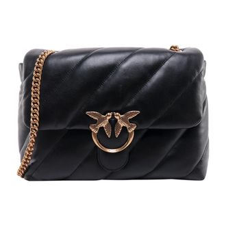 Pinko Pinko, Femme, Sacs, Noir, Taille: ONE Size Love Big Puff