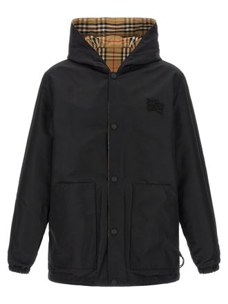 Burberry Mens Multicolor Polyamide Shell Jacket Clothing
