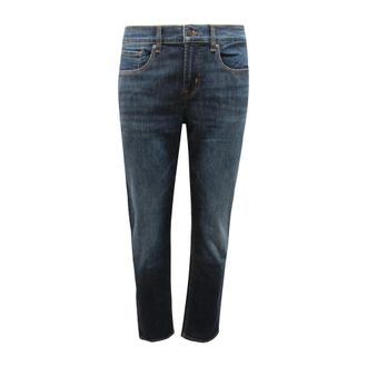 7 For All Mankind Slimmy Tapered Dunkelblaue Hose - - Jeans - Herren - Blau - W29
