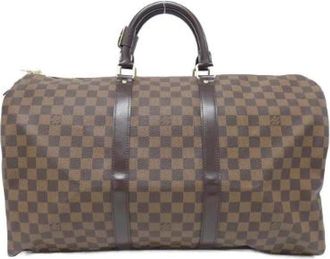 Louis Vuitton unisex, Pre-owned, Brun, Taille: ONE Size Sac Week-end en Toile Pre-owned