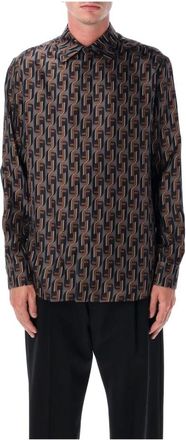 Fendi Herren, Shirts, Braun, XSGr&ouml;&szlig;e