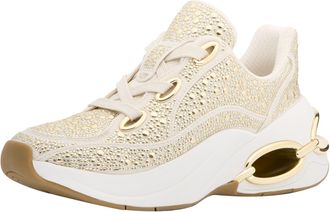 Michael Kors Damen Toni Sneaker, cremefarben, 36.5 EU