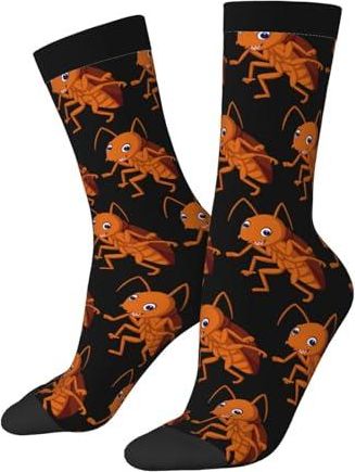 Generic Chaussettes Cafard Mignon Confortable Soquettes Doux Chaussettes De Course Pour Voyage Trekking Cyclisme