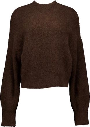 Zenggi Zenggi - Pull en alpaga l&eacute;ger - Femme - Pulls - Brun - Taille: 38 FR