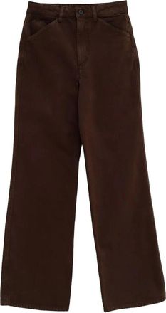 Christophe Lemaire Schlagjeans - Braun