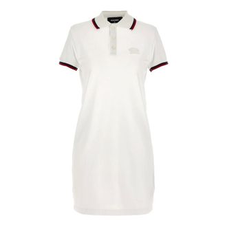 Dsquared2 Femme, Robes, Blanc, Taille: 36 FR Maxi Cut Out Polo Dress