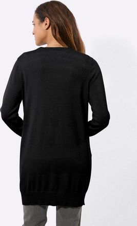 Witt Strickpullover Long-Strickjacke Langarm Jersey