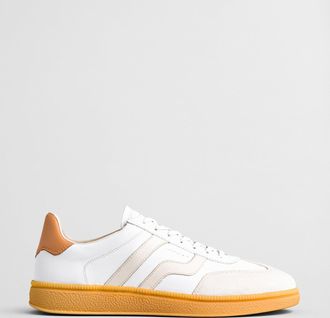 GANT Herren Cuzmo Sneaker aus Leder (40) Weiß