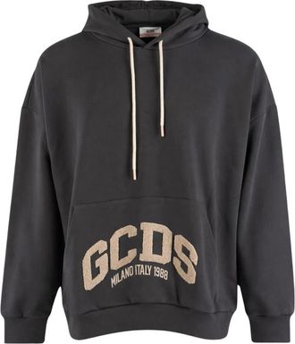 GCDS Gcds, Homme, Sweatshirts et sweats &agrave; capuche, Gris, Taille: XL Pulls Gcds