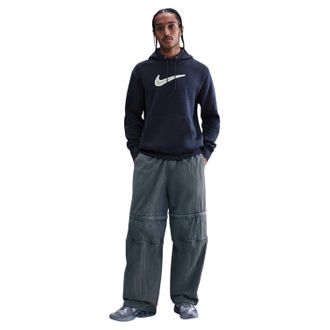 Nike Club Kapuzenpullover f&uuml;r Herren, Fleece (Schwarz)