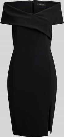 Lauren Ralph Lauren Figurbetontes Cocktailkleid mit Carmen-Ausschnitt