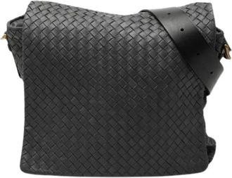 Bottega Veneta Pre-owned Gewebte Umh&auml;ngetasche - - Pre-owned - Damen - Grau - ONE SIZE