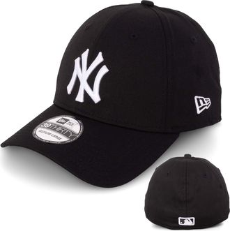New Era Basecap Baseball Cap Herren Limited Edition Mütze 39THIRTY (Black/White Yankees, M/L)