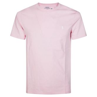 Polo Ralph Lauren T-Shirt MM Base - - Tops - Herren - Rosa - L