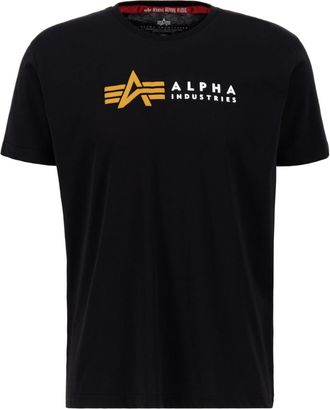 Alpha Industries Alpha Industries Herren Label Pp F&uuml;r T-Shirt, Schwarz, M EU