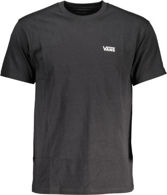Vans T-Shirt mit Rundhalsausschnitt in klassischer Passform - - Tops - Herren - Schwarzk - S