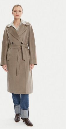 Max Mara Wollmantel Resina 2525016031 Braun Regular Fit