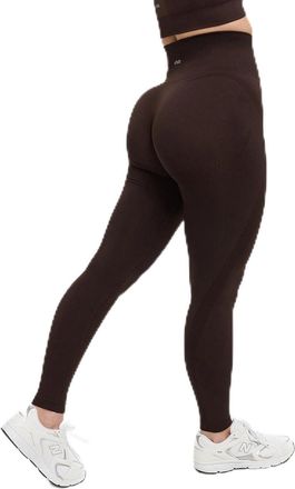 creamy fabrics Damen Scrunch Butt Leggings mit High Waist V-Bund - Seamless, Blickdicht, Booty Lifting und Push Up Sporthose f&uuml;r Gym und Fitness