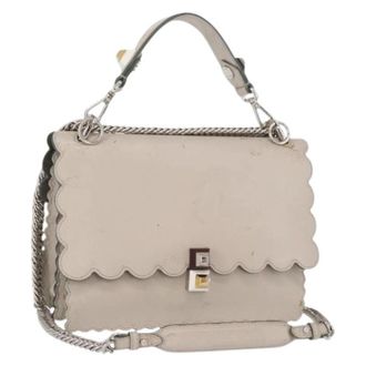 Fendi Pre-owned Ledertasche - - Pre-owned - Damen - Grau - ONE SIZE