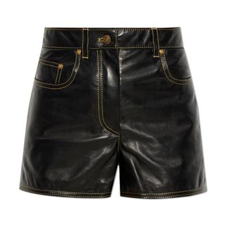 Versace Nappa Shorts - - Shorts - Damen - Schwarzk - XS
