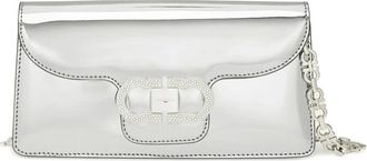 Ferragamo Femme, Sacs, Gris, Taille: ONE Size Crossbody Bag