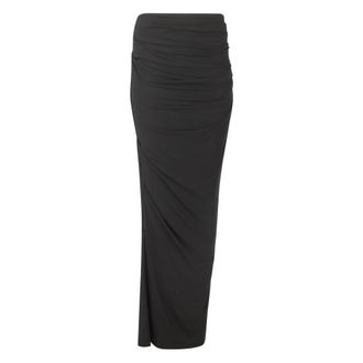 Entire studios Entire Studios, Femme, Jupes, Noir, Taille: 42 FR Drape Skirt
