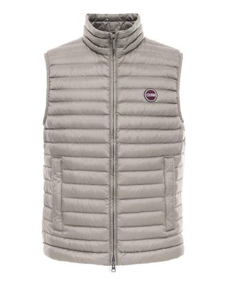 Colmar Leichte Steppweste mit Daunenf&uuml;llung und Label-Aufn&auml;her in