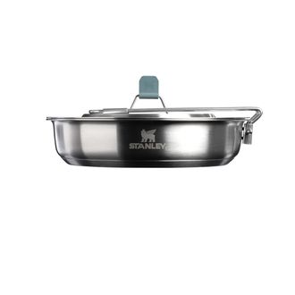 Stanley Stanley 1913 Adventure All-in-One-Bratpfannenset 0.94L - 12-Teiliges Camping Kochset - Camping-Kochgeschirr aus Edelstahl - Leichtes Bratpfannenset f&uuml;