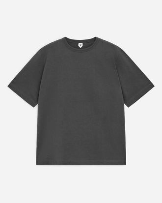 Arket Oversize-T-Shirt 270 GSM -Grau