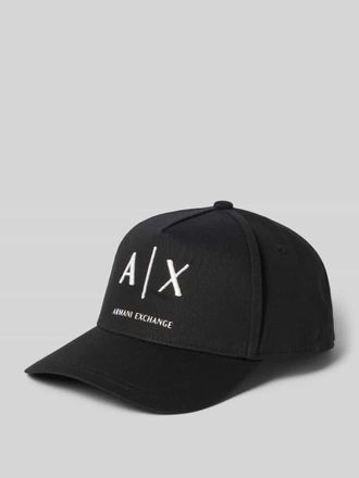 A|X Armani Exchange Basecap mit Label-Stitching