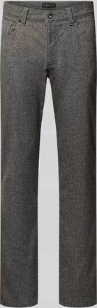 Bugatti Regular Fit Hose aus Baumwoll-Mix mit Viskose-Anteil Modell Cordoba