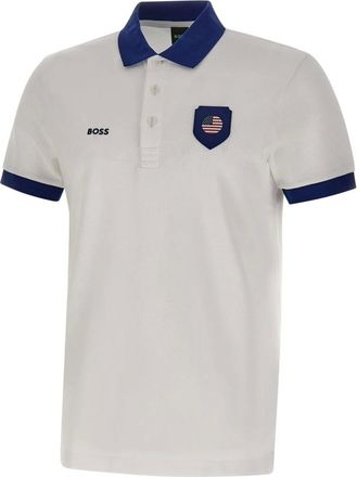 HUGO BOSS Homme, Tops, Blanc, Taille: M Paddy Polo