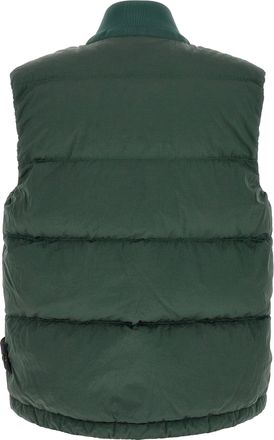 Stone Island Goose Down Padded Vest - Green