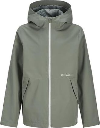 Jack & Jones Light Jacket Hood Jjadam JNR Veste l&eacute;g&egrave;re &agrave; Capuche, Agave Green, Numeric_152 Hommes