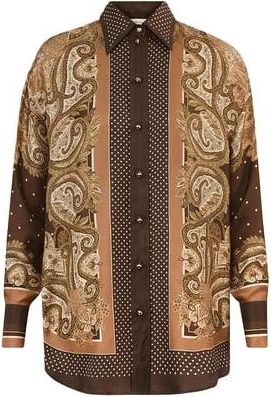 Zimmermann Chemisier Luna en soie
