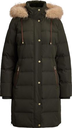 Lauren Ralph Lauren Knielanger Mantel - Nude