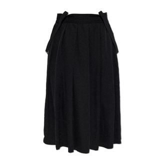 Comme Des Gar&ccedil;ons Rock mit abnehmbaren Hosentr&auml;gern - - Skirts - Damen - Schwarzk - M
