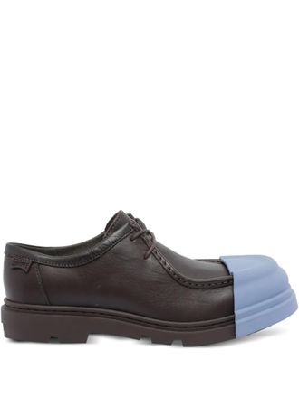 Camper derbies bicolores - Marron