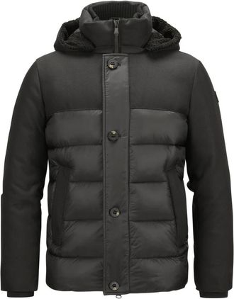 Milestone Herren, Jacken, Schwarzk, 2XLGröße