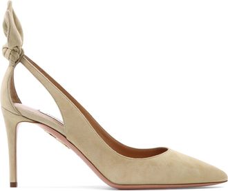 Aquazzura Noeud Papillon 85 Mm D&eacute;collet&eacute;