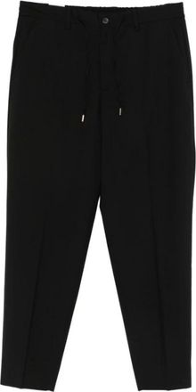 BRIGLIA 1949 Homme, Pantalons, Noir, Taille: S Straight Pantalons