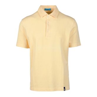Drumohr Homme, Tops, Jaune, Taille: L Polo en coton