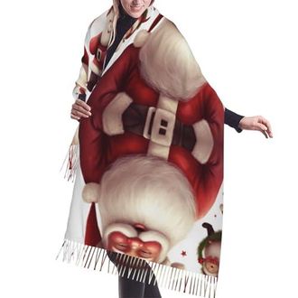 Generic P&egrave;re No&euml;l Femme Ch&acirc;le Wrap &Eacute;l&eacute;gant &Eacute;charpe &Eacute;pais Scarf Pour Hiver Automne Cadeau Soir&eacute;e