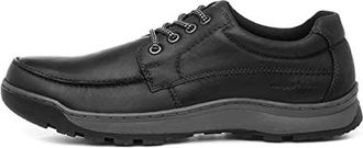Hush Puppies Tucker, Derbys Homme, Noir, 43 EU